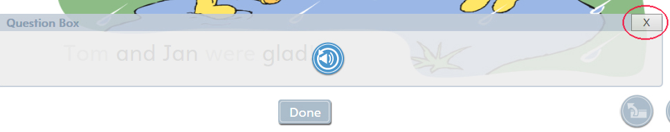 SuccessMaker: Reading Activities Navigation Information