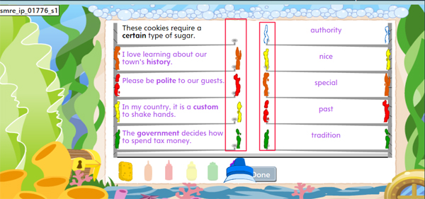 SuccessMaker: Reading Activities Navigation Information
