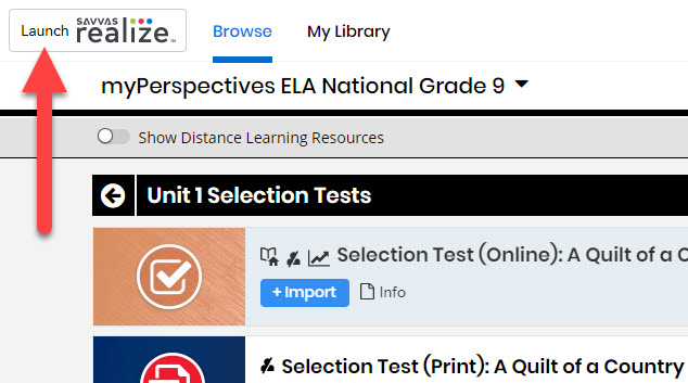 Using The LTI-A Schoology LMS Integration with Realize