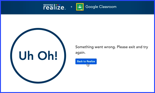 Realize: Google Classroom Common Class Import Issues