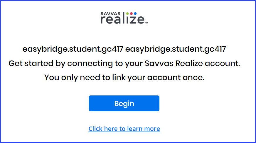 Realize: Google Classroom Student Account Linking Process