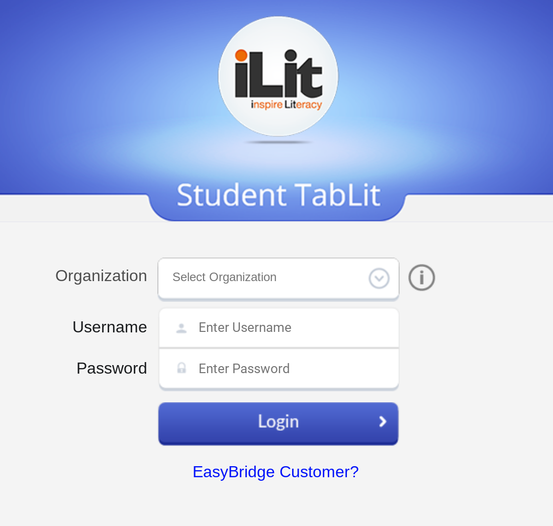 ClassView Easybridge Login for iLit and MyPerspectives ELD Companion