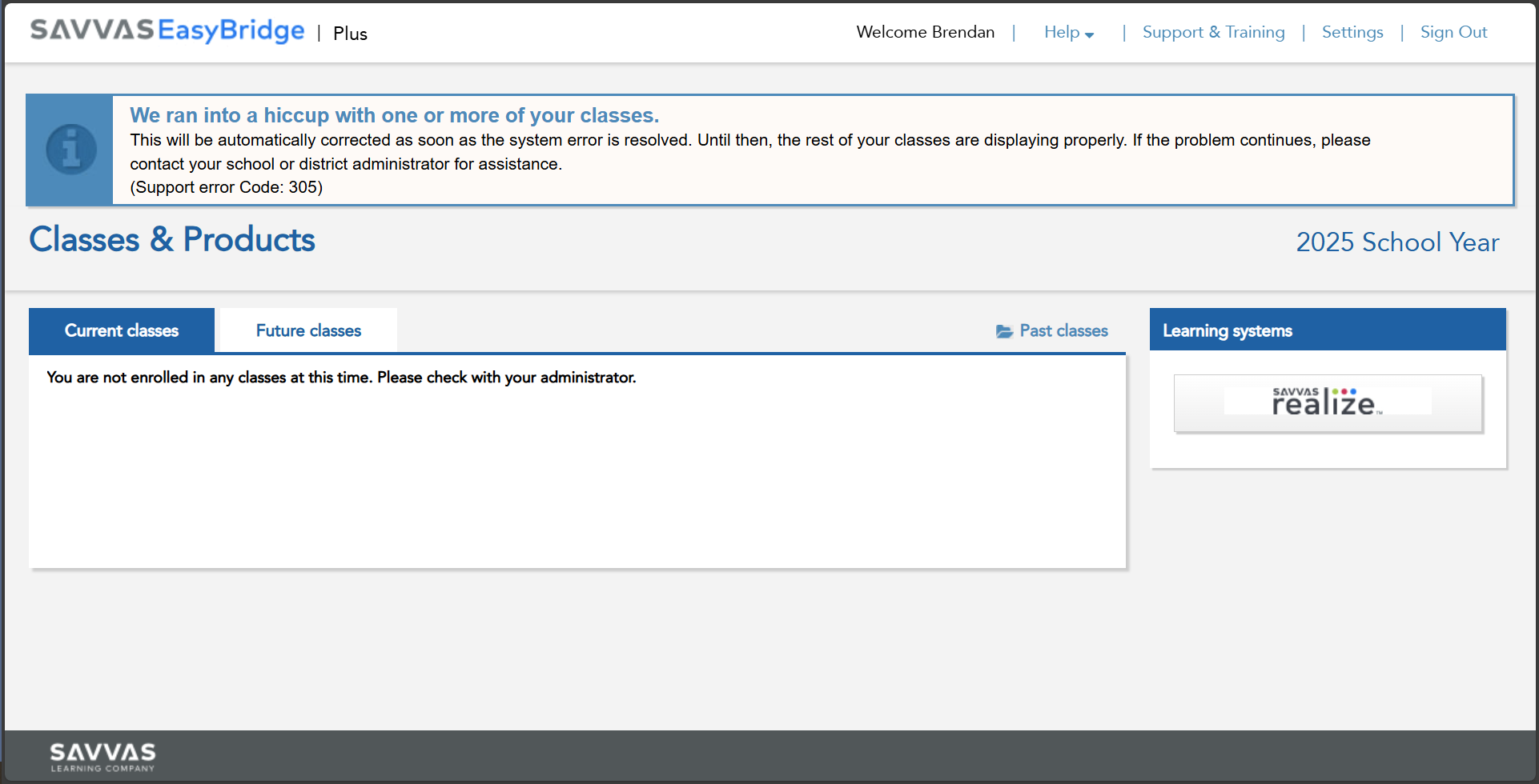 EasyBridge Auto Rostering: We ran into a hiccup with one or more of ...