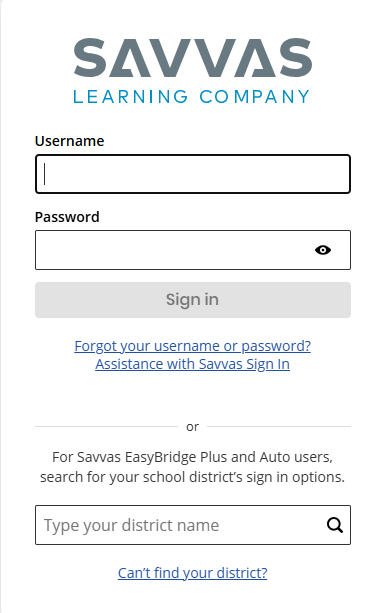ClassView Easybridge Login for iLit and MyPerspectives ELD Companion