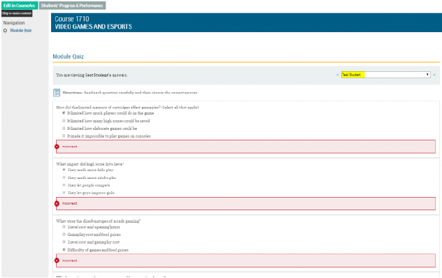 Savvas CTE: How to View Students’ Quiz and Concept Check Answers