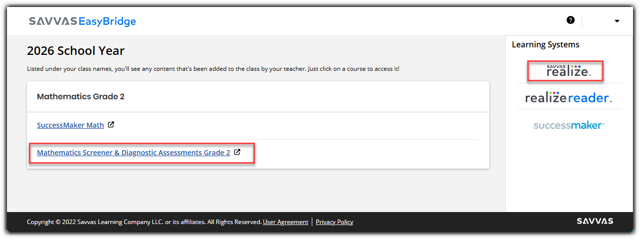 Using Momentum Math (MSDA) with SuccessMaker