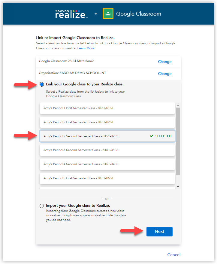 EasyBridge Auto Rostering & Realize + Google Classroom: Teacher Login ...