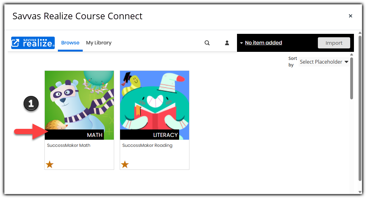 Using SuccessMaker Programs on Classes in the LTI-A LMS Integration
