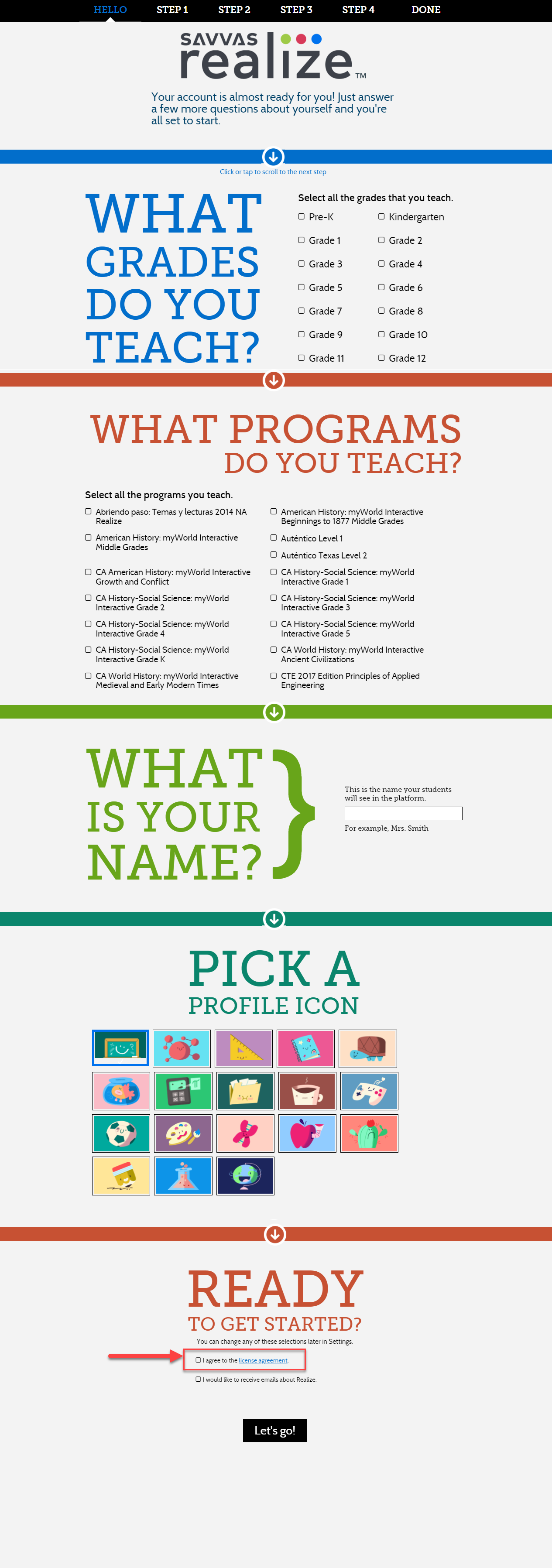 EasyBridge Auto Rostering & Realize: Teacher Login and Initial Setup