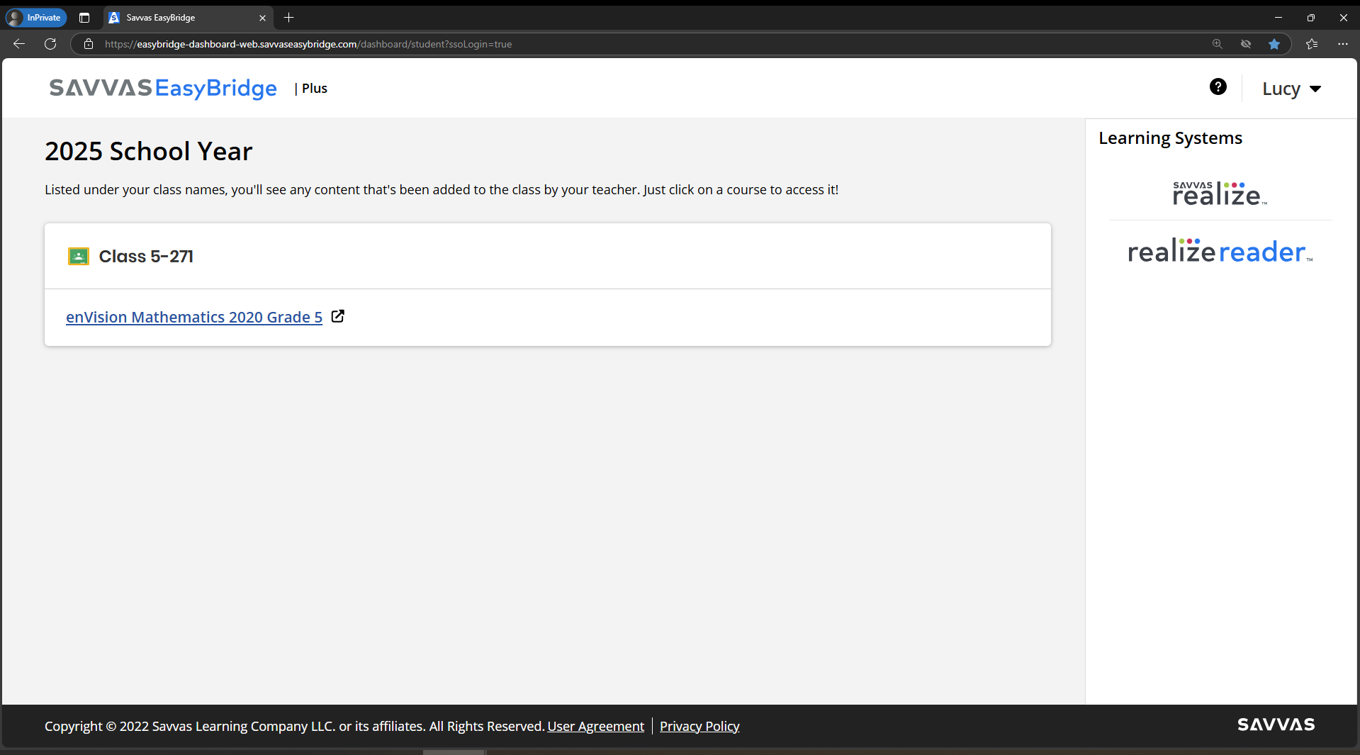 EasyBridge Auto Rostering: Students receive a message when accessing their account, "No classes ...